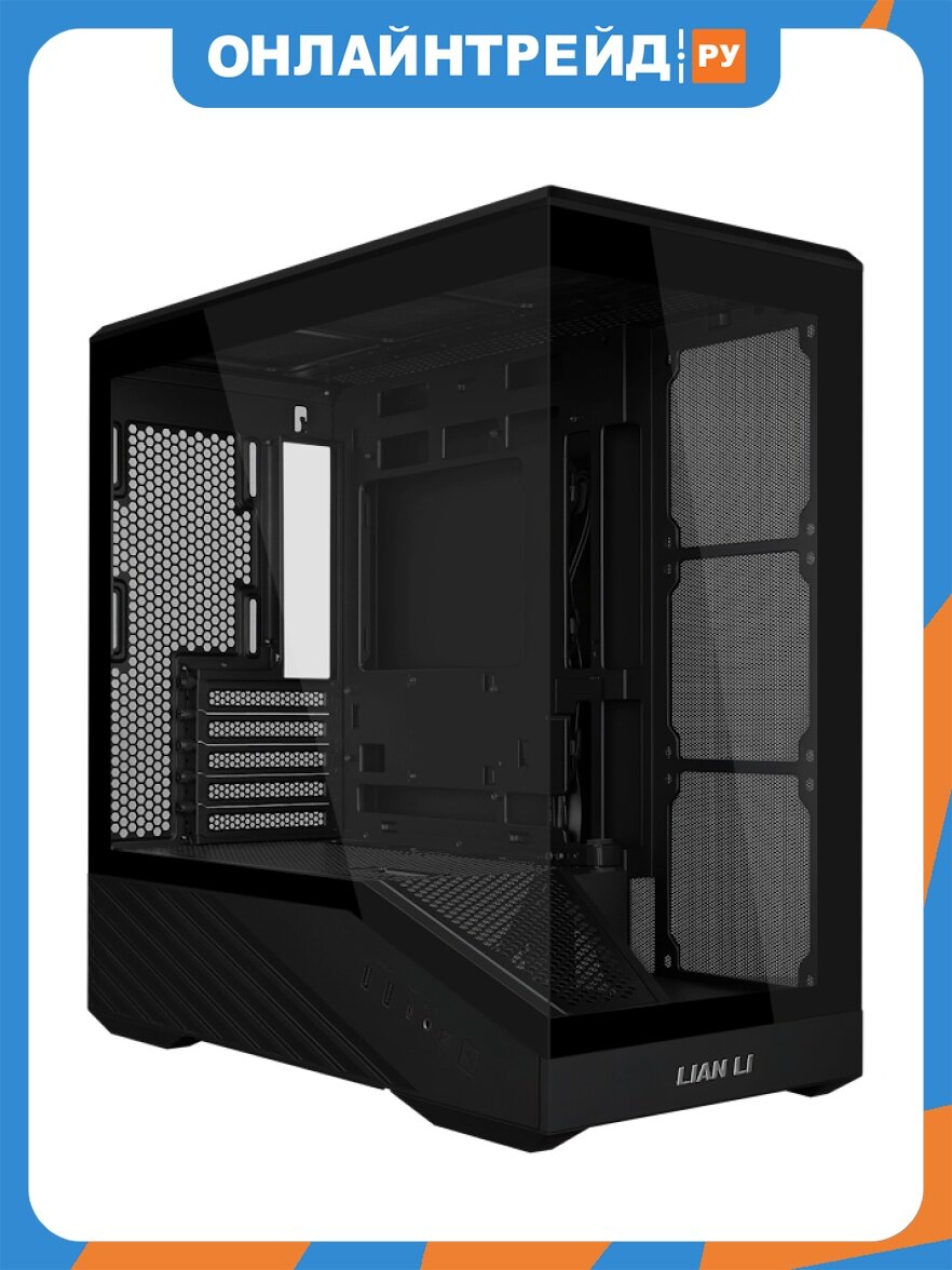 Корпус Lian LI Vector V100 Mini, черный (G99. V100MIX. R0)