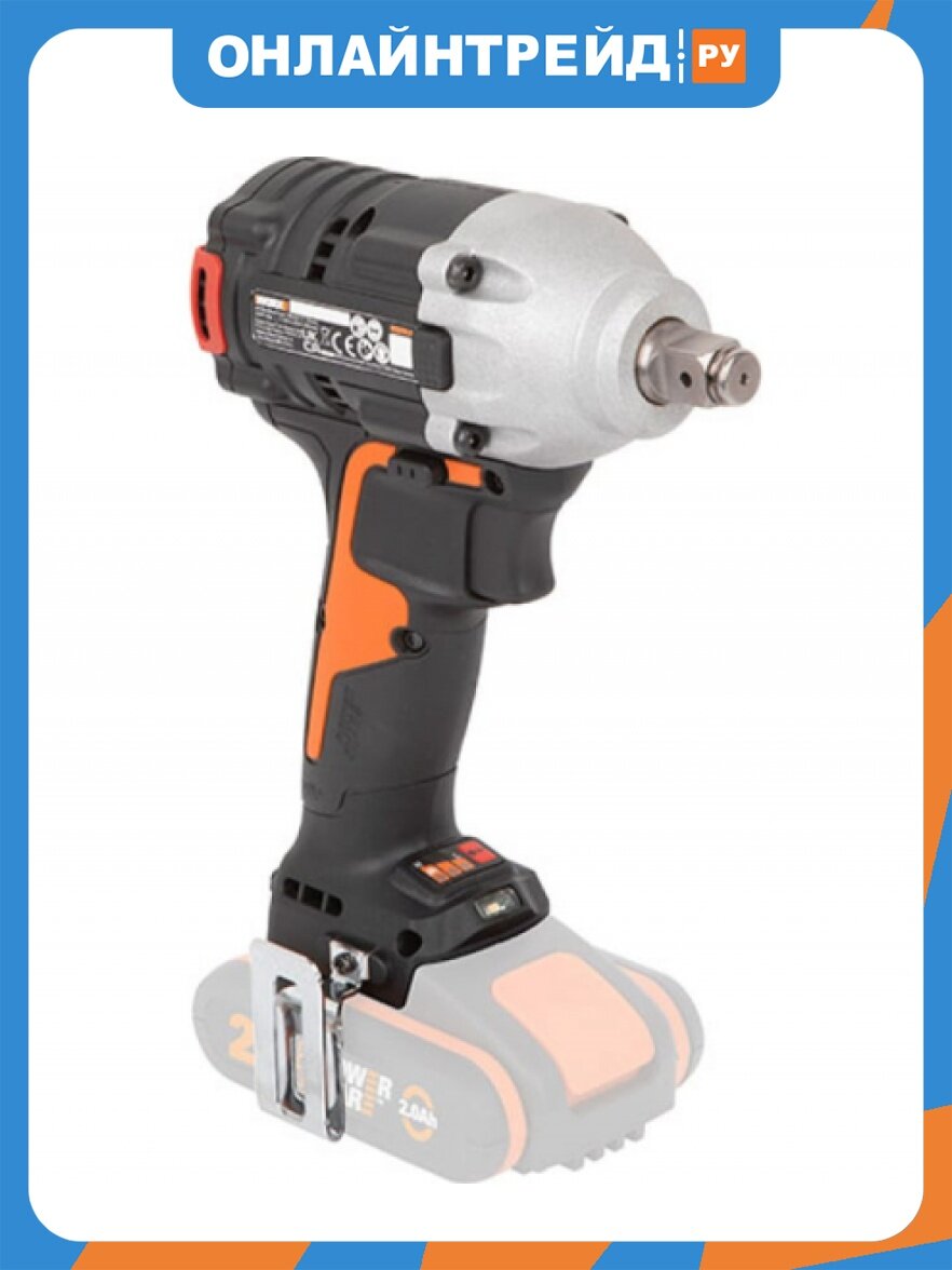 Гайковерт аккумуляторный Worx WX272.9, 20В, без АКБ и ЗУ
