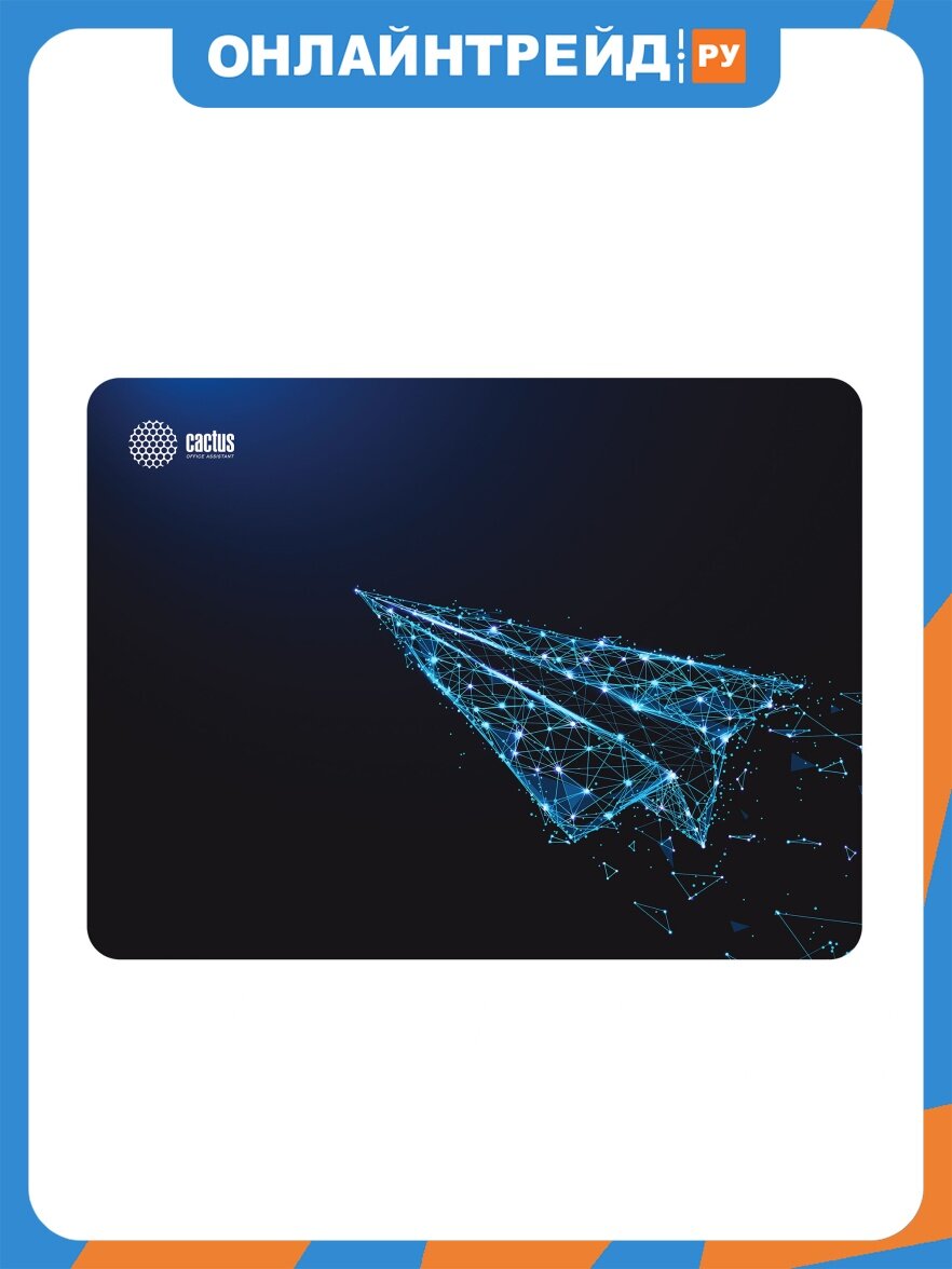 Коврик для мыши Cactus CS-MP-Pro03XL черный 400x300x3мм