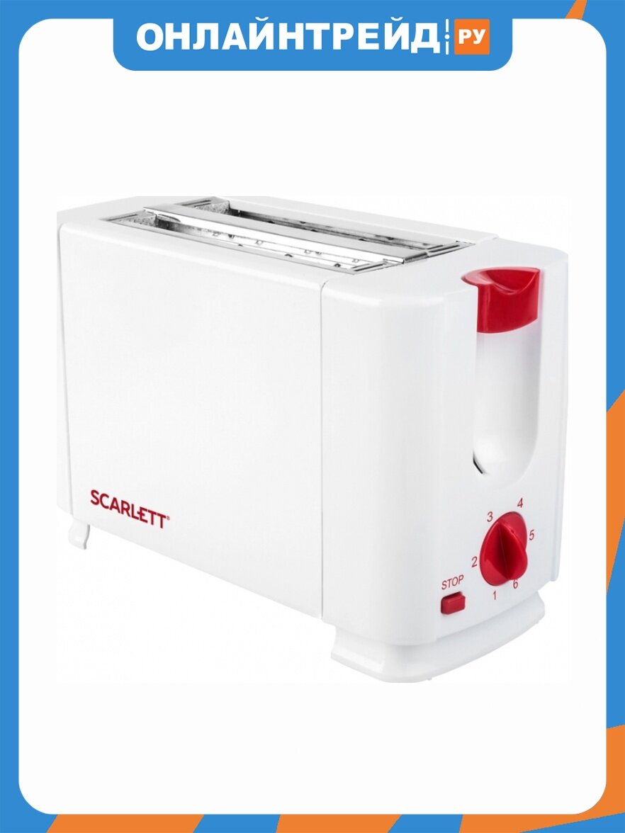 Тостер Scarlett SC-TM11013 700Вт белый