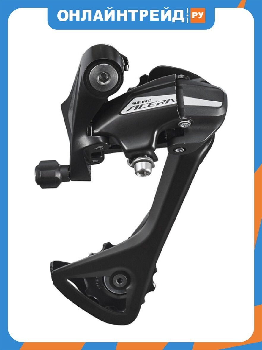 Переключатель задний Shimano Acera M3020 SGS 7-8 Speed, черный