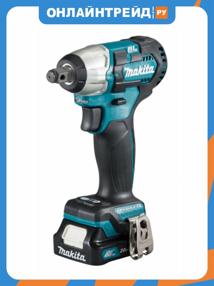 Гайковерт аккумуляторный ударный Makita TW161DWAE CXT