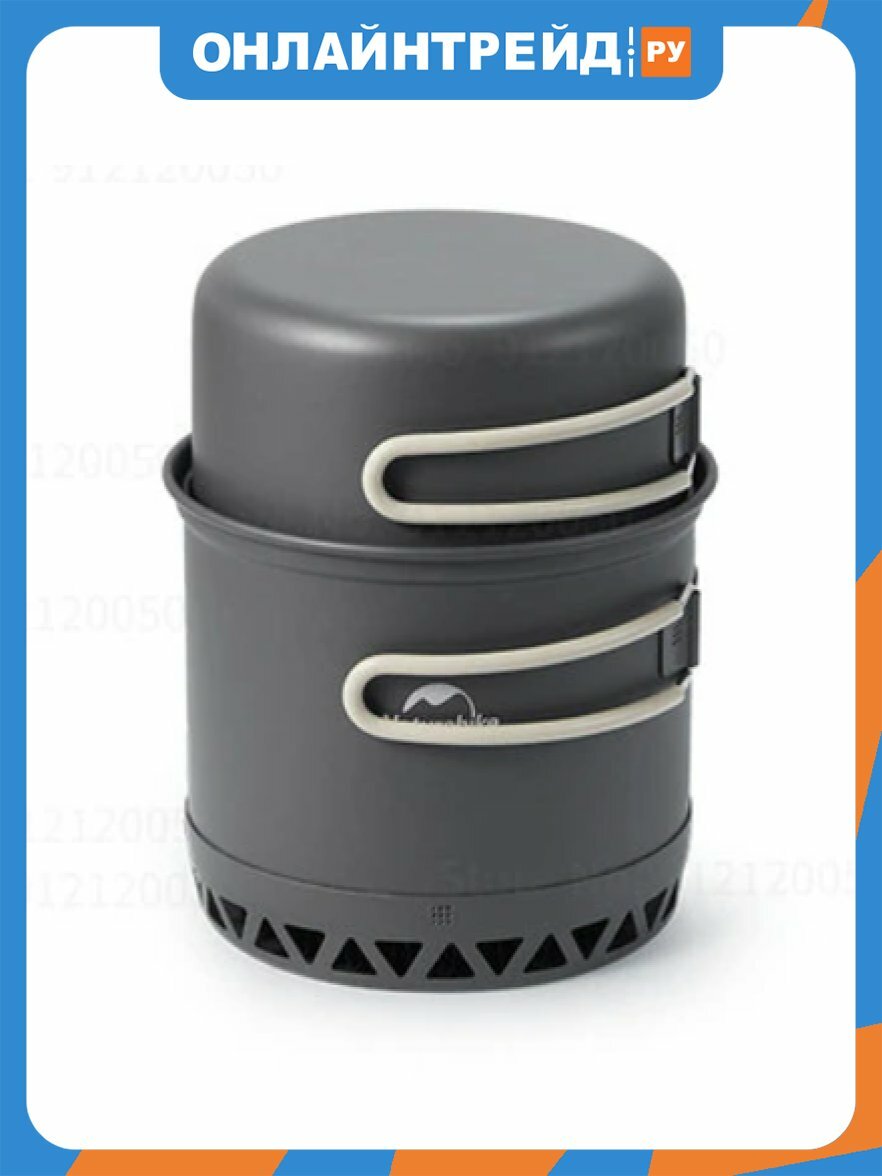 Naturehike Набор посуды туристический 1 персона, 1,2 л CNK2300CJ0002-12