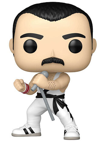 Фигурка Funko POP Rocks: Queen – Freddie Mercury (White Singlet) (496) (75373) (9,9 см)