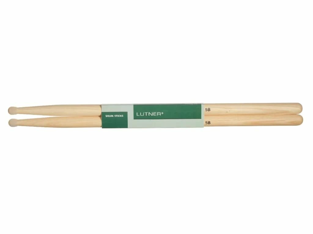 Барабанные палочки Lutner 5BN гикори с наконечником