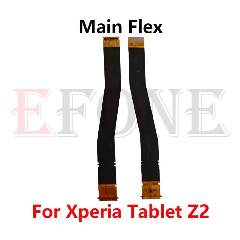 Для Sony Xperia Tablet Z2 SGP511 SGP512 SGP521 SGP541: USB-кабель для зарядки, основная плата, материнская плата, гибкий кабель для ЖК-экрана/дисплея