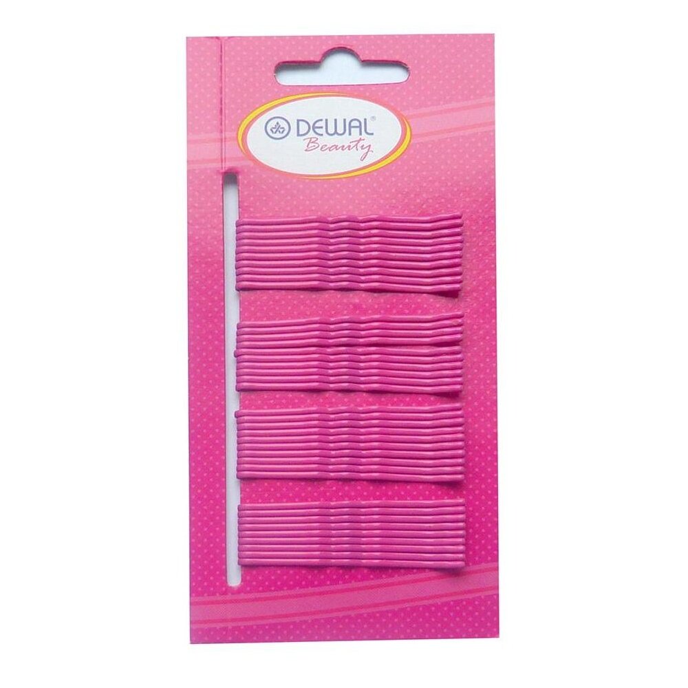 Dewal Beauty N-40PINK Невидимки dewal beauty волна 50 мм (40 шт) розовые