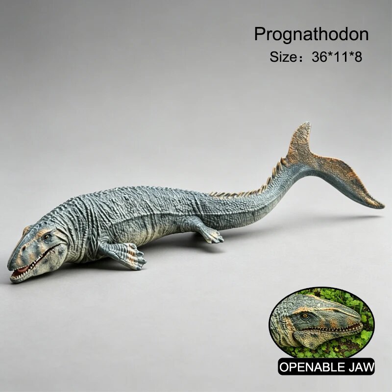 Фигурка динозавра Prognathodon, 36*11*8 см, открытая пасть