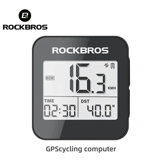 Велокомпьютер ROCKBROS черный матовый