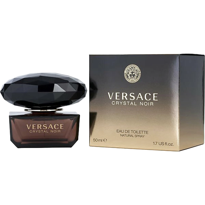 Versace Crystal Noir Eau De Toilette 50 мл - женская туалетная вода / Кристал Нуар