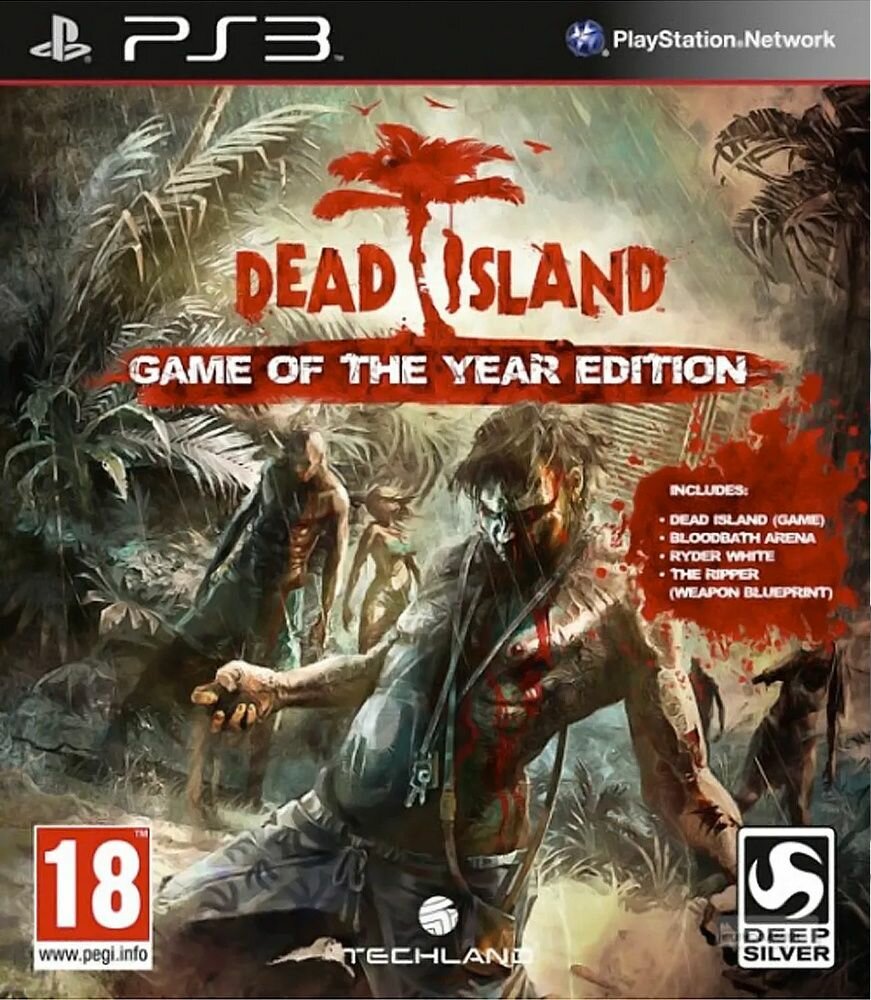 Игра Dead Island. Издание на диске. Английская версия на ps3.