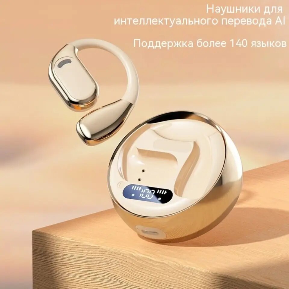 Bluetooth-гарнитура для интеллектуального перевода AI-M76 OWS Smart Open Беспроводная гарнитура