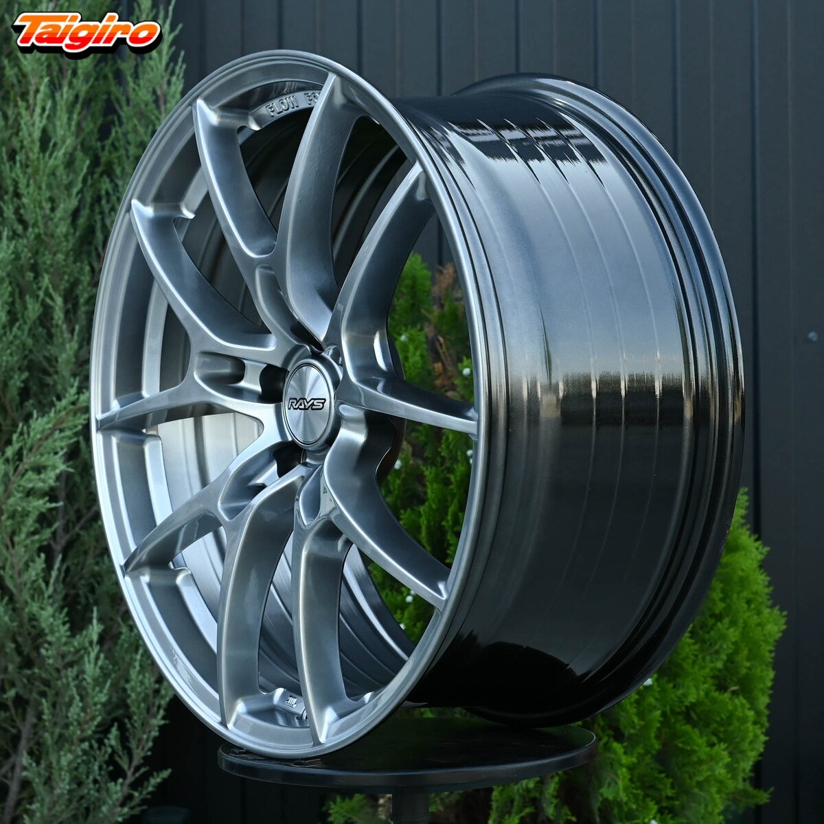 Комплект литых дисков R19 Rays G025 8.5J ET38 5*114.3 Темный хром (F005)