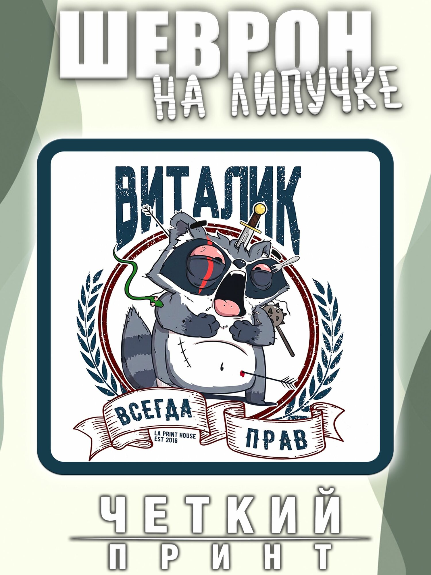 Шеврон Виталик всегда прав