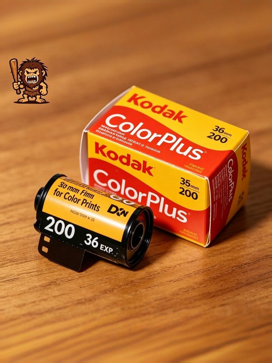 Плёнка Kodak ColorPlus 200/36, 35 мм, цветная негативная, 36 кадров, для аналоговых камер