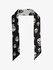 Шарф Alexander McQueen Skull для мальчиков, черный