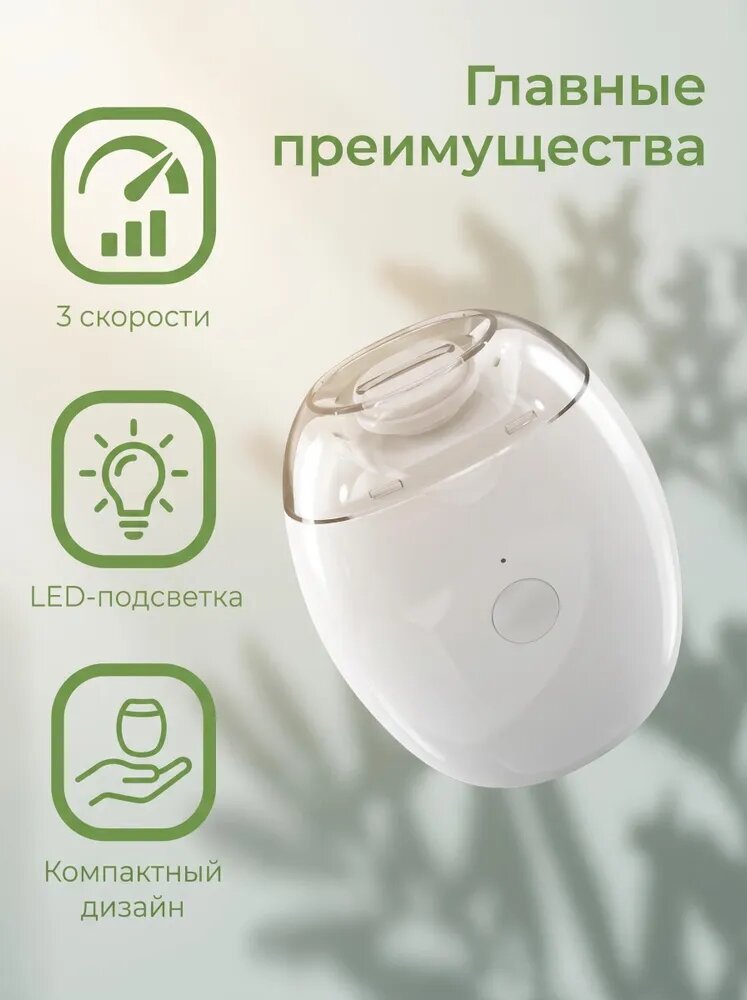 Гриндер когтерез для когтей животных собак и кошек с подсветкой электрический PavEL, мощная электрическая пилка