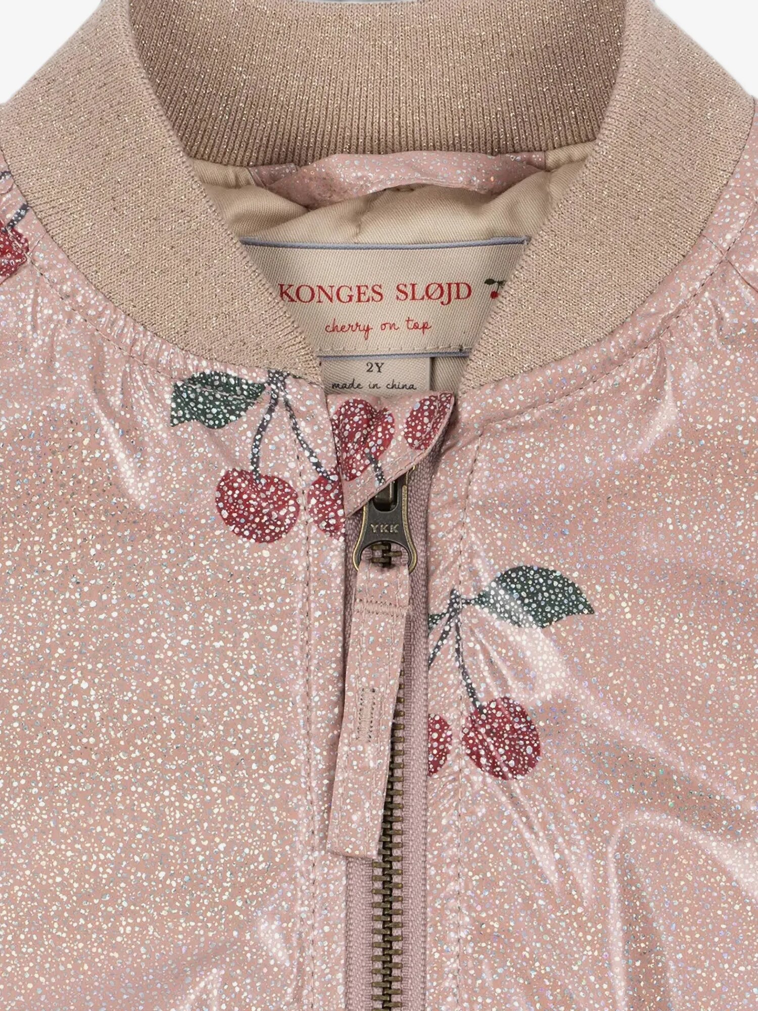 Бомбер Konges Slojd Juno, размер 2 года, coral pink — фото 1