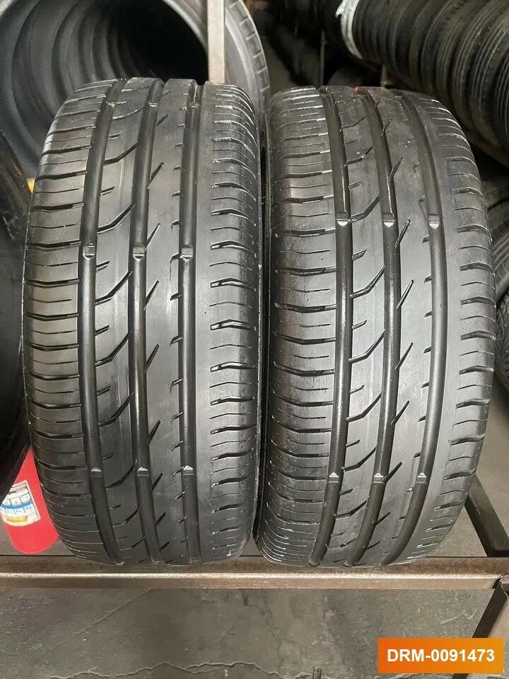 Комплект (2 шт) летних БУ шин Continental ContiPremiumContact 2 195/55 R16 30% износ 8188388811