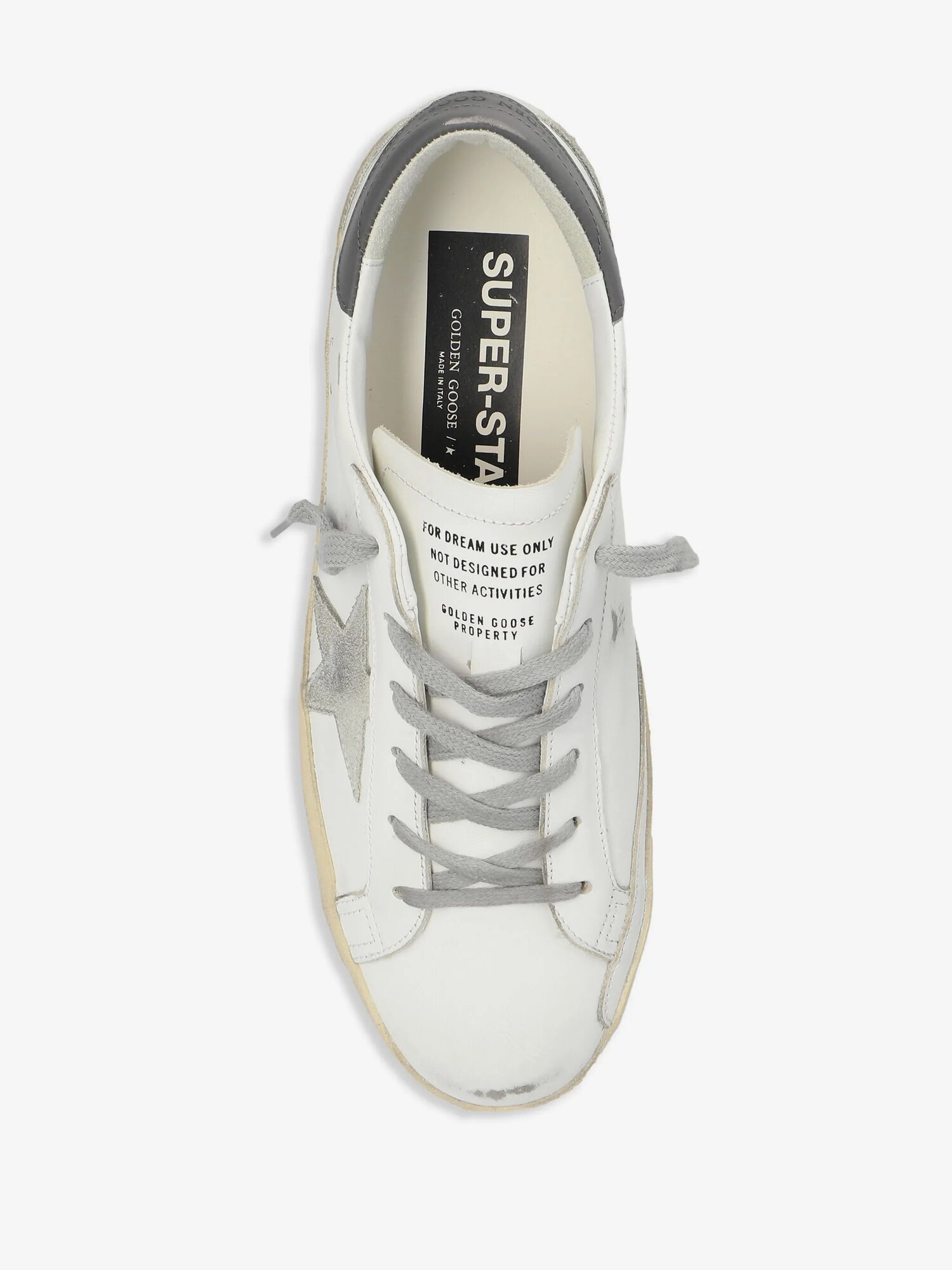 Кроссовки Golden Goose Super-Star, размер 41, бежевый/белый — фото 1