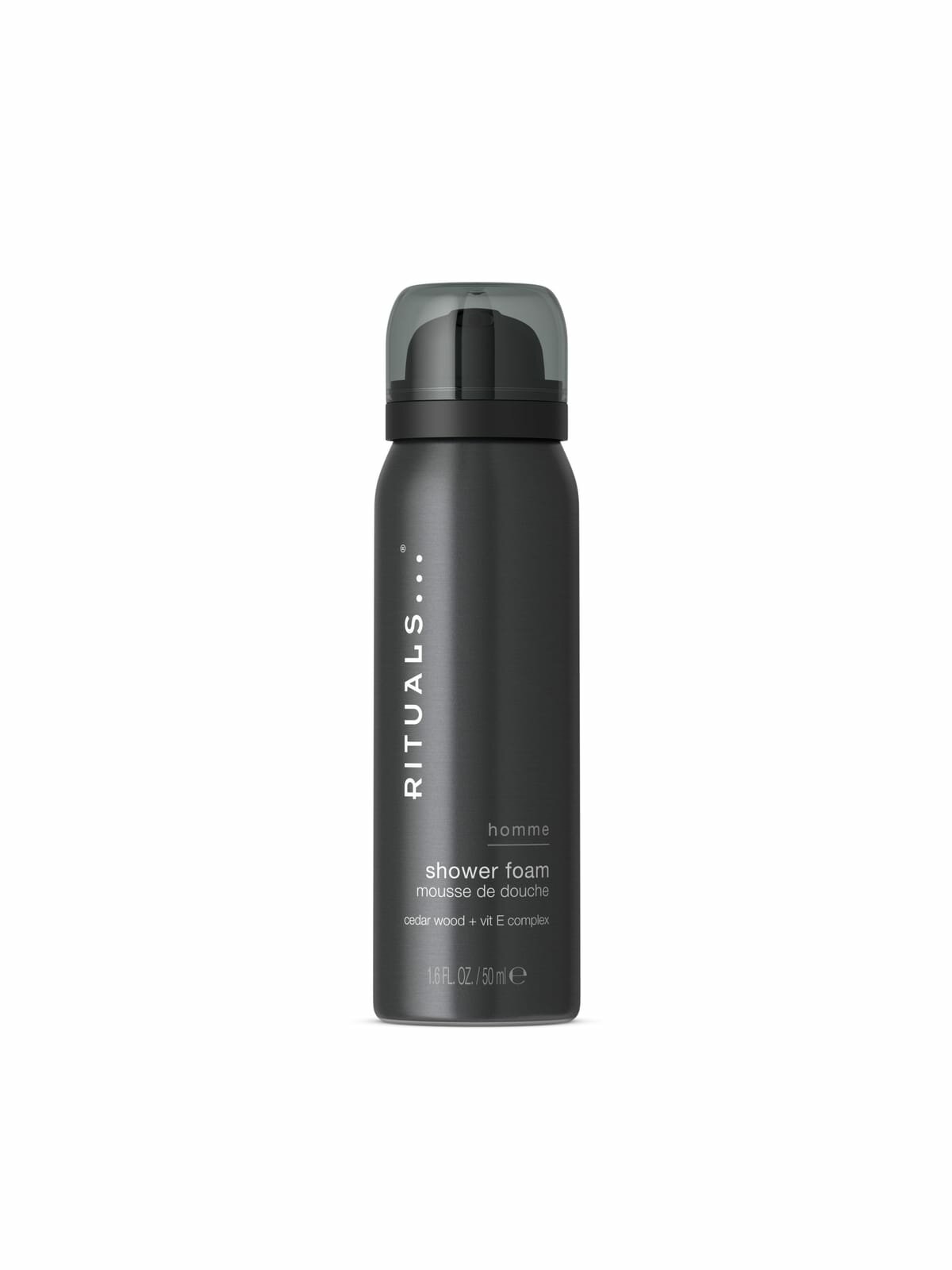 Средство для душа Rituals Homme Travel - Foaming Shower Gel, cedar wood & vitamin e complex, 50 мл