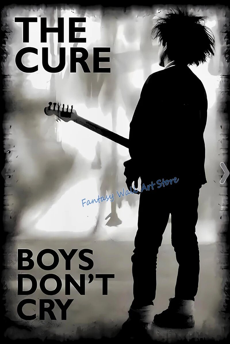 Постер The Cure Альбомные обложки на холсте 21, 30X40cm Unframed