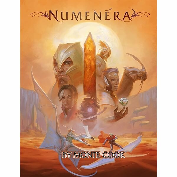 Numenera Corebook Reprinted books