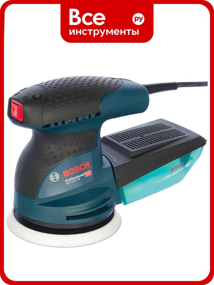 Эксцентриковая шлифмашина Bosch GEX 125-1 AE Professional 0.601.387.500