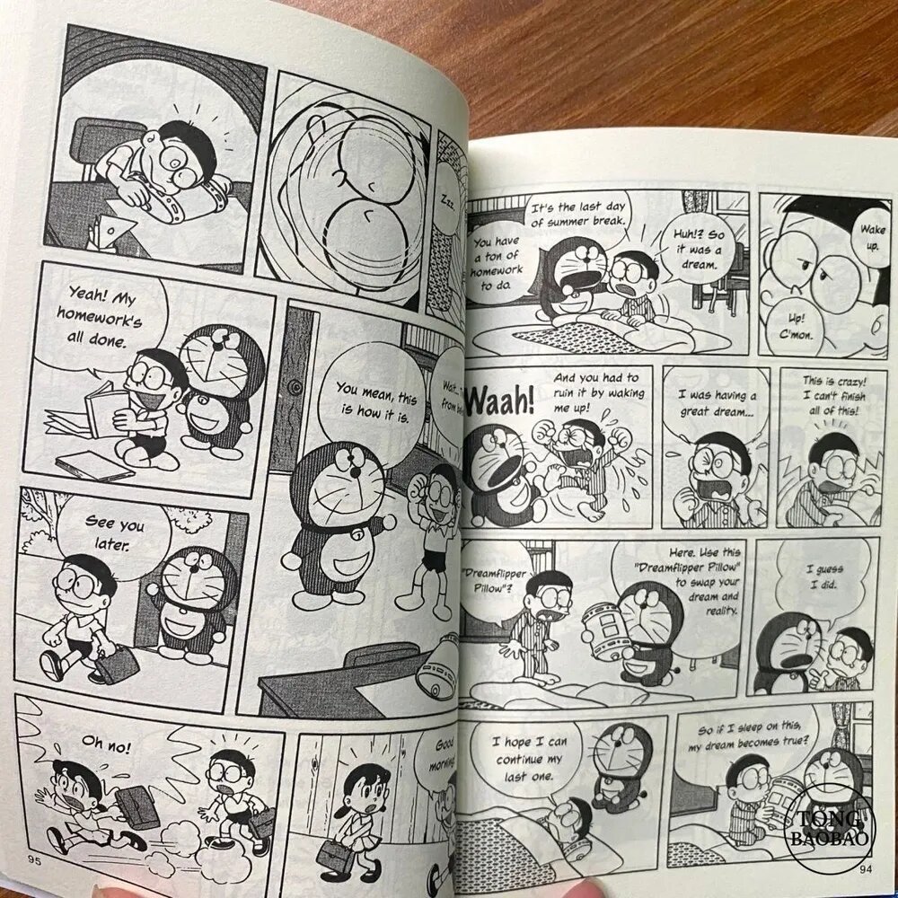 Doraemon Manga Collection 1-8 Fujiko F. Fujio 8 Volumes English Edition — фото 1