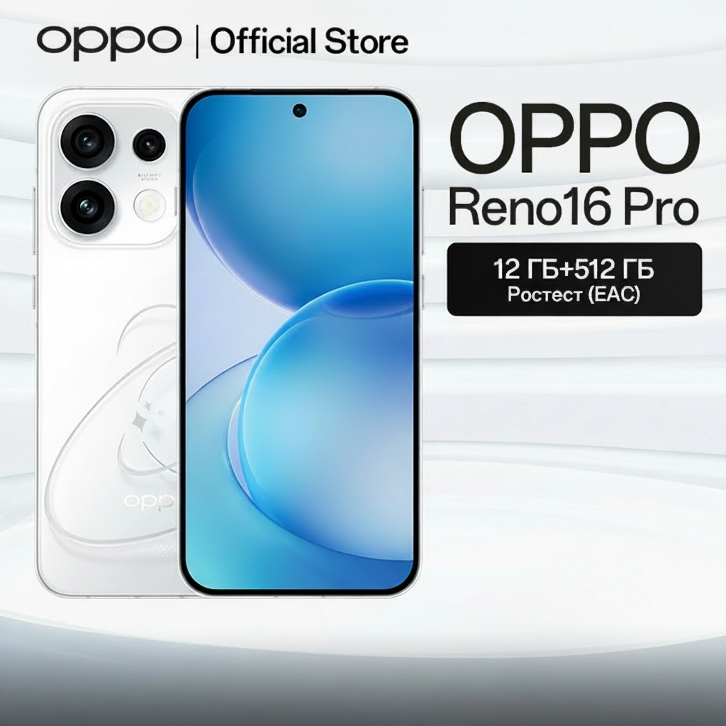 Смартфон Oppo Reno16 Pro 5G, 12/512ГБ