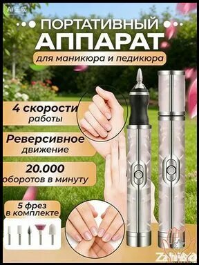 Набор инструментов для маникюра и педикюра