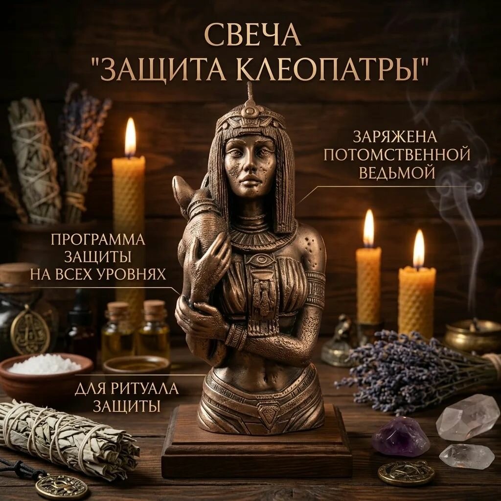 Свеча Защита Клеопатры