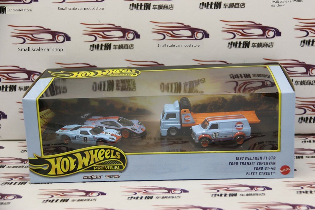 Hot Wheels PREMIUM 1997 McLaren F1 GTR Автомобильная Модель Неоново-зеленая