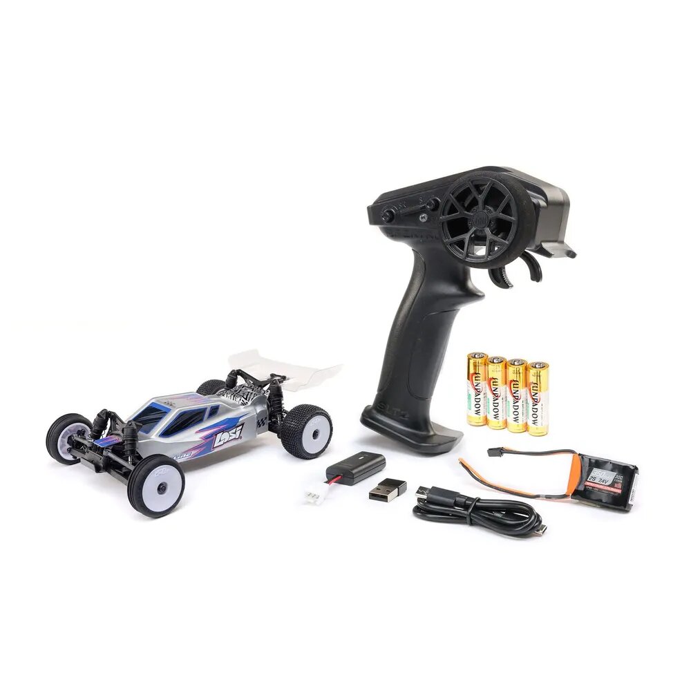 Новая модель LOSI 1/24 Micro-B 2WD BUGGY двухприводный электромобиль RC внедорожник #LOS00007