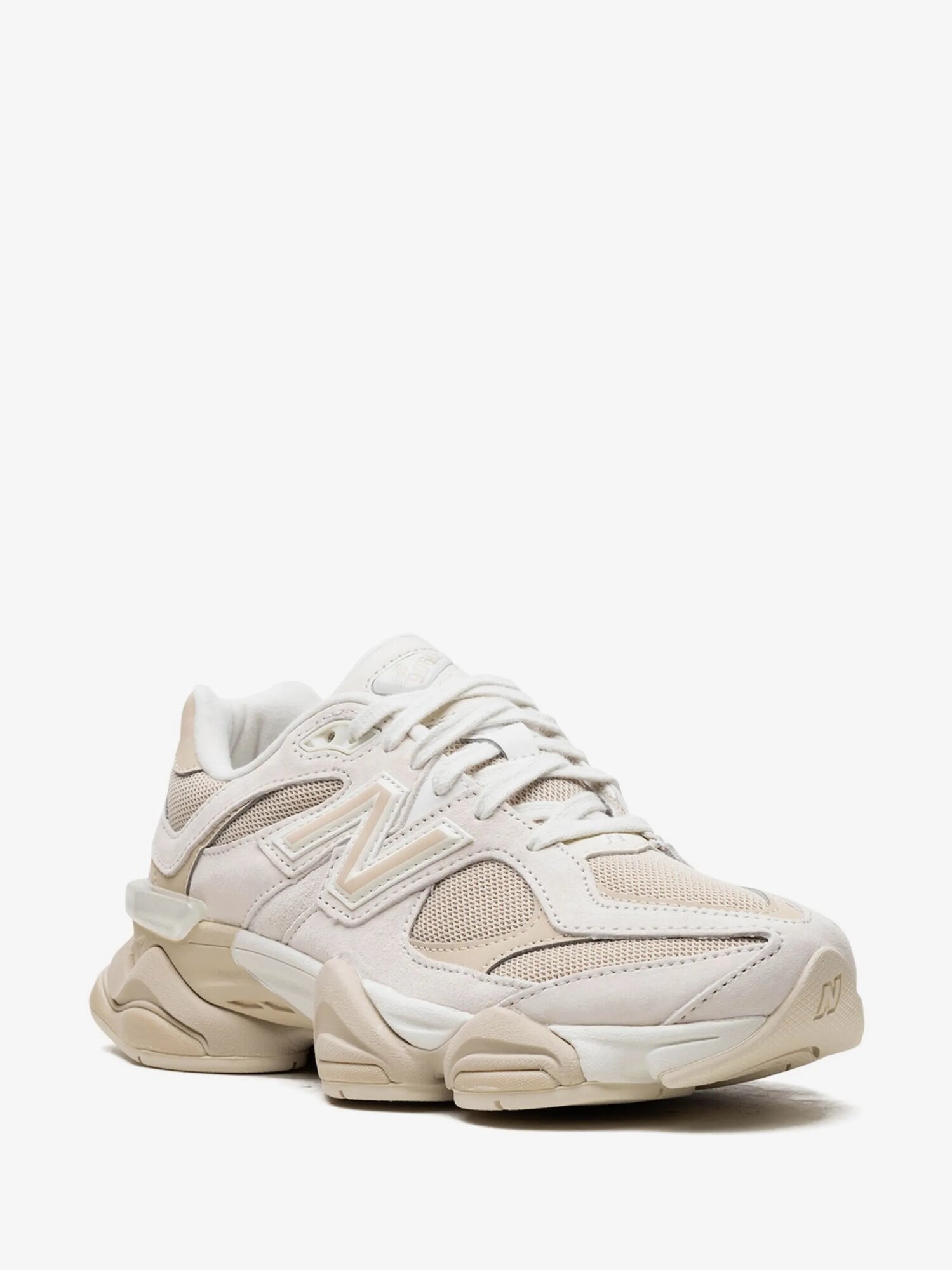 Кроссовки New Balance 9060 Beige/White, размер 8,5 US — фото 1