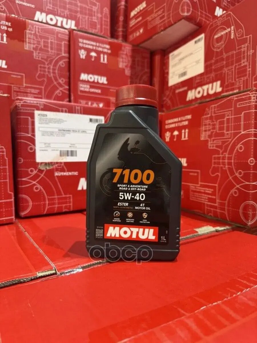 Для Мотоциклов Motul 7100 4T 5W-40 (1Л) Vn (Арт. 104086) MOT