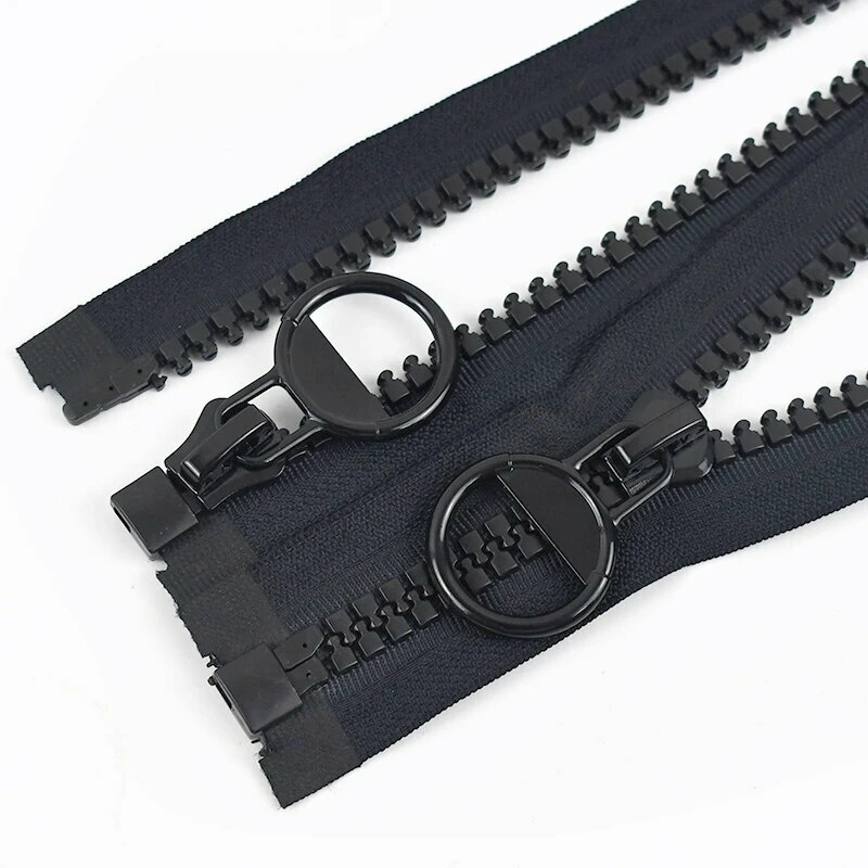 Металлические молнии Meetee 60-150 см Black-SingleSlider, 75cm