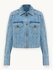 Куртка BALMAIN Buttoned denim jacket, размер 38, синий