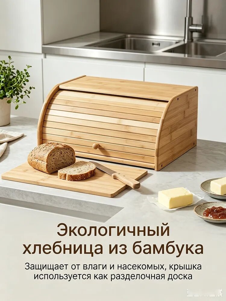 Хлебница, 40 см х 27 см х 17 см