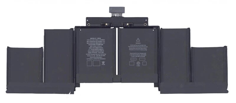 Аккумуляторная батарея для ноутбука Apple MacBook Pro 15" Retina A1398 A1618 (середина 2015)