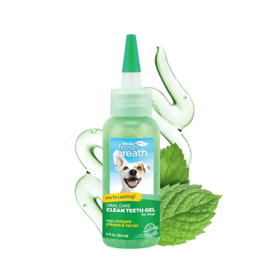 TropiClean Fresh Breath, Clean Tartar, гель для ухода за полостью рта собак 59 мл