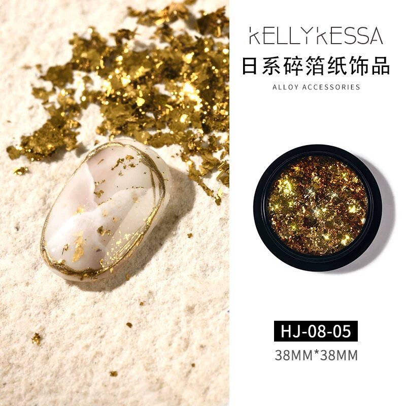 Kelly Kisha 2022 Лазерная Серебристая Фольга Конфетти Сверкающий Пыль для Рукоделия, Декора, 50г