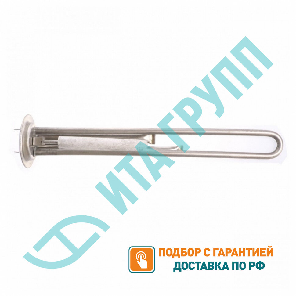 Комплект ТЭН 1,3кВт (1300Вт) RF для водонагревателя Thermex, Garanterm RZB, IF, ID, нерж. + анод, 30087