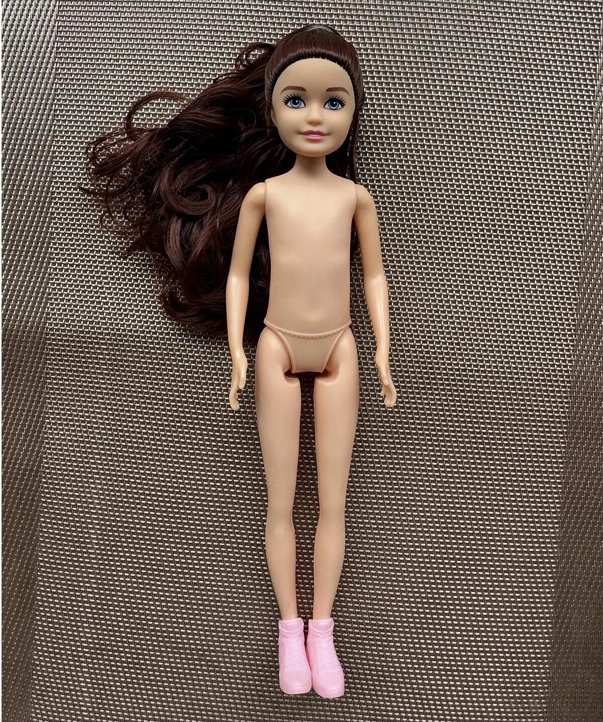 Мини кукла BJD 1/12, 13 см, темная кожа