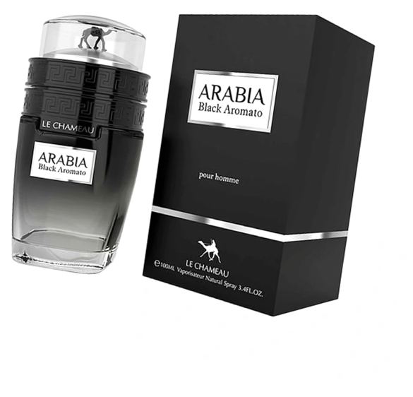Мужская парфюмерная вода Ле Шамью 100 мл - Le Chameau Arabia Black Aromato / Арабиа Блэк