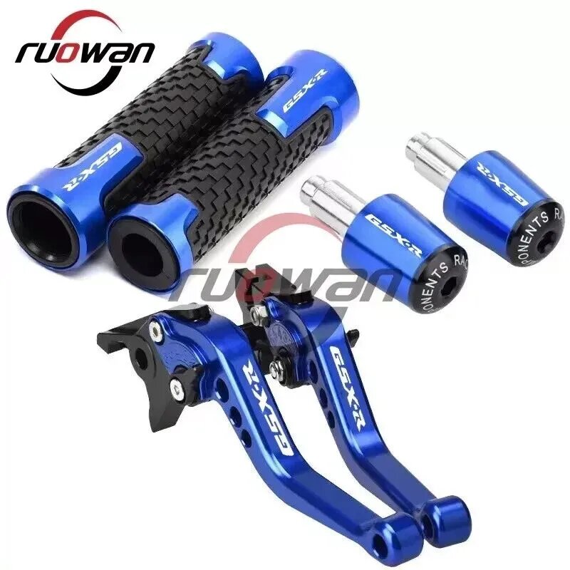 Подходит для Suzuki GSX-R 600 750 2006-2010 GSX-R1000 2005-2006 Ручки руля с ЧПУ Короткий рычаг тормоза и сцепления