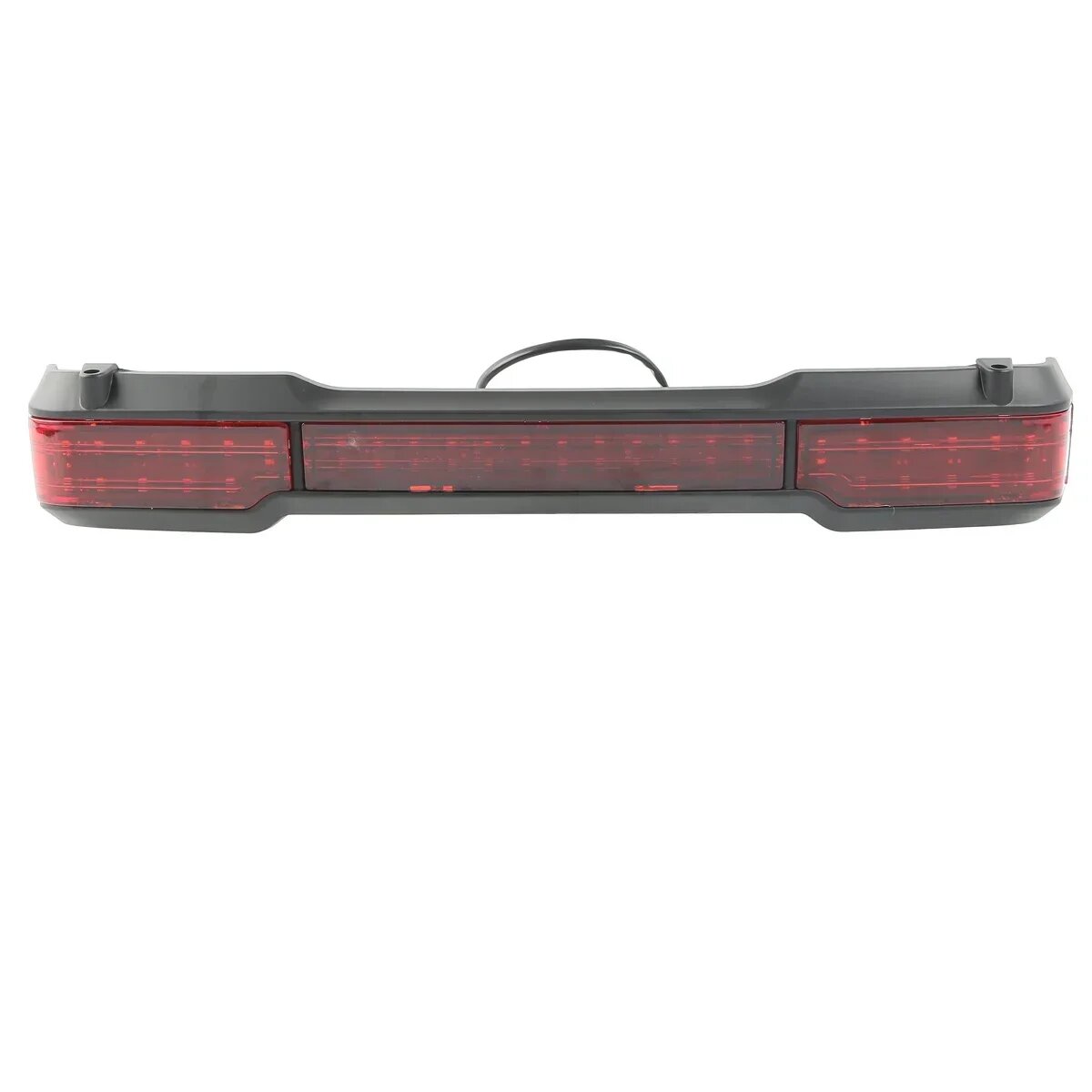 Светодиодные указатели тормоза/поворота Harley Touring, Black-Red