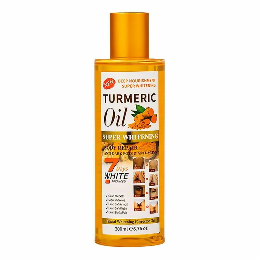 200 мл массажного эфирного масла с куркумой для всего тела Meridian SPA Осветляет тон кожи, увлажняющее массажное масло Gua Sha VC