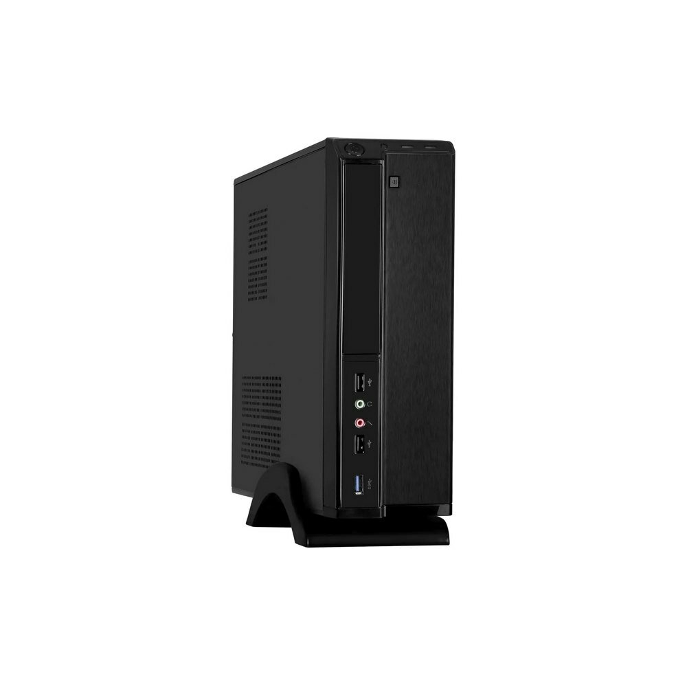 Корпус EXEGATE Slim-Desktop MI-207U черный (mATX, 400W, USB3.0, no fan) (EX288782RUS)