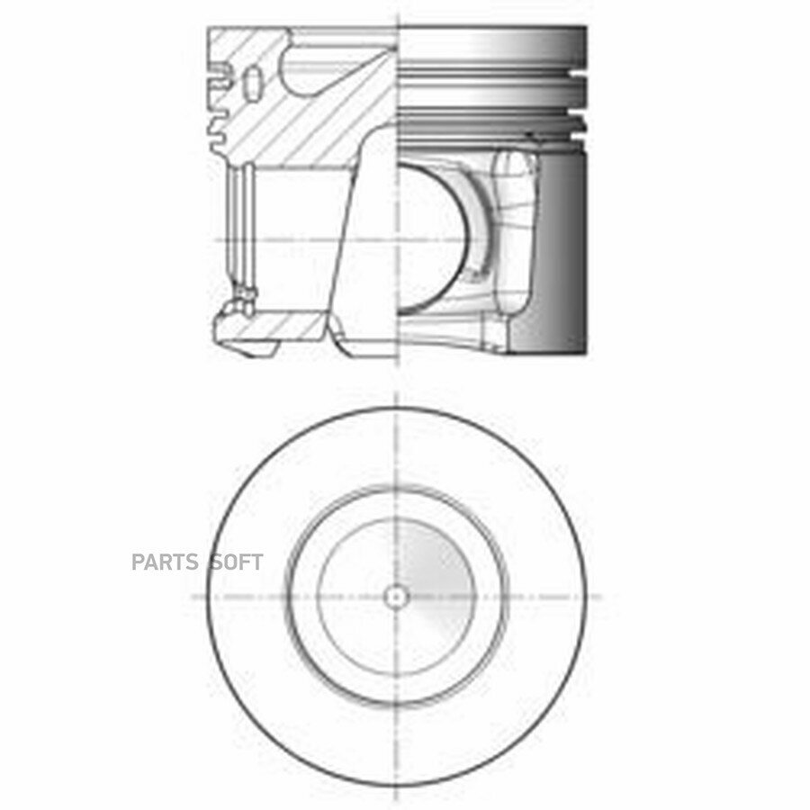 Автозч от официального дистрибьютора, KOLBENSCHMIDT, артикул 41493600